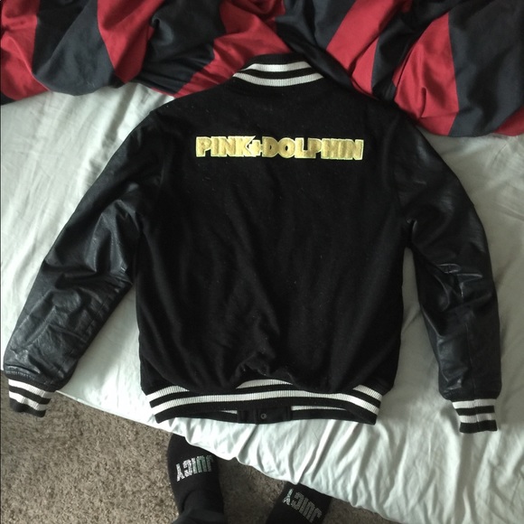 Pink Dolphin | Jackets & Coats | Authentic Pink Dolphin Bomber Jacket ...